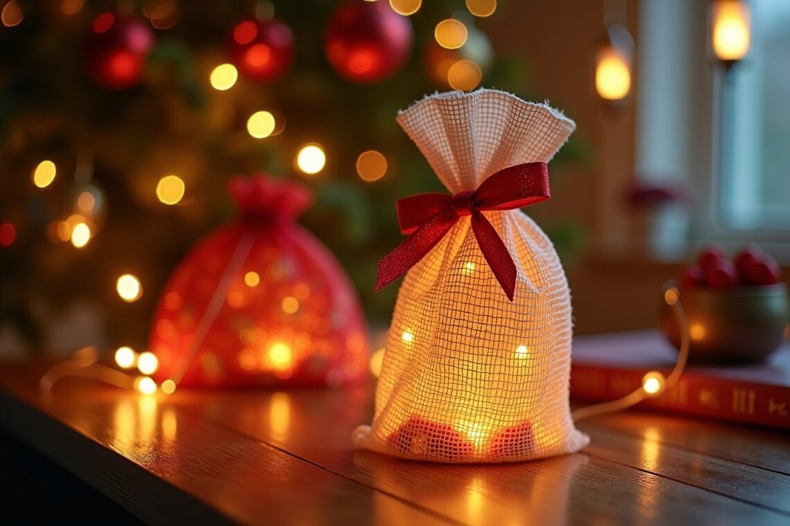 Ideen zum Basteln: Sack voll Geld als Geschenk