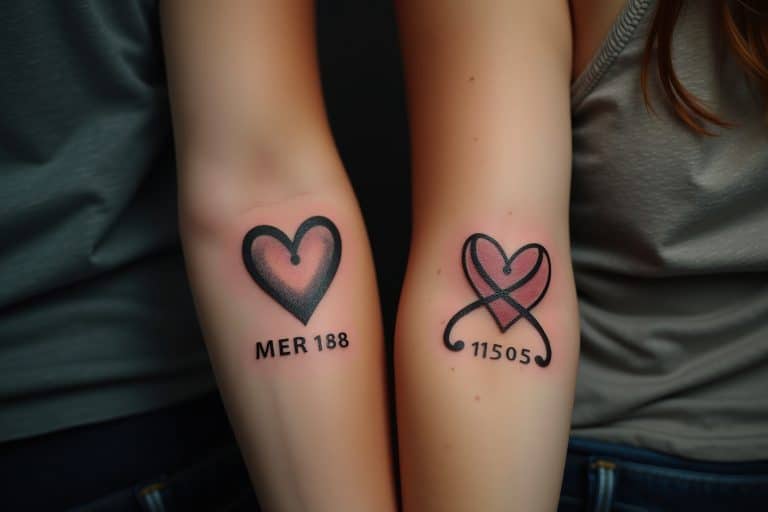 Partner Tattoo Ideen für ewige Liebe