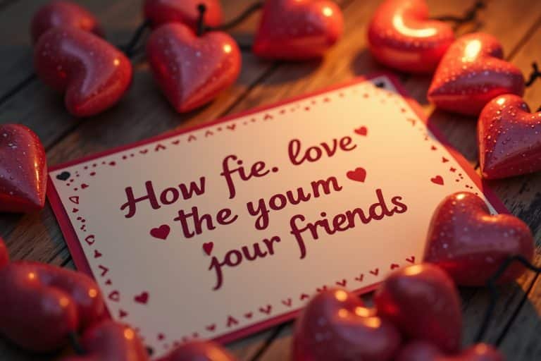 Valentinstag-Sprüche für Freunde: Zeig Verbundenheit