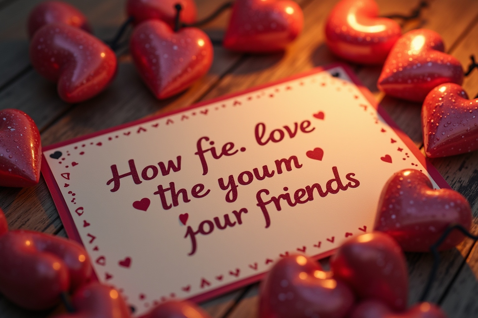 Valentinstag-Sprüche für Freunde: Zeig Verbundenheit